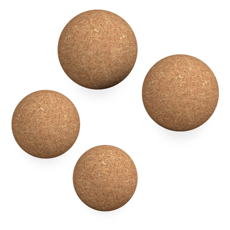 Muscle Recovery and Tension Relief Rustic Ultralight Cork Massage Ball ...