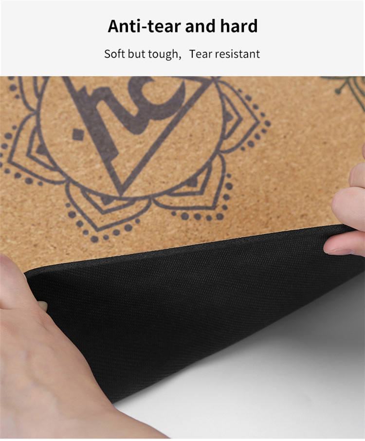 Cork Rubber Yoga Mat - Buy cork rubber yoga mat, Kid Cork Mat, Private ...